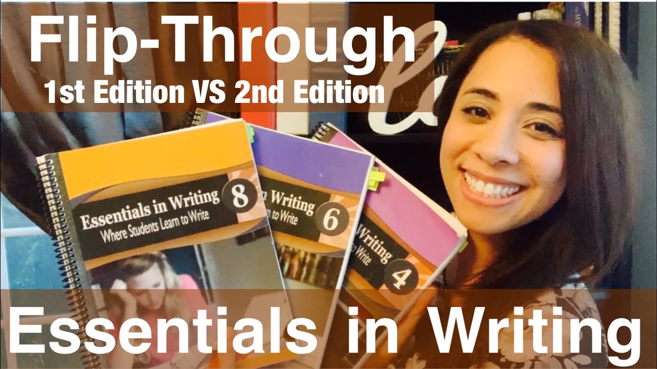 Essentials in Writing Review // Flip-Through// 8th, 6th & 4th Levels ...