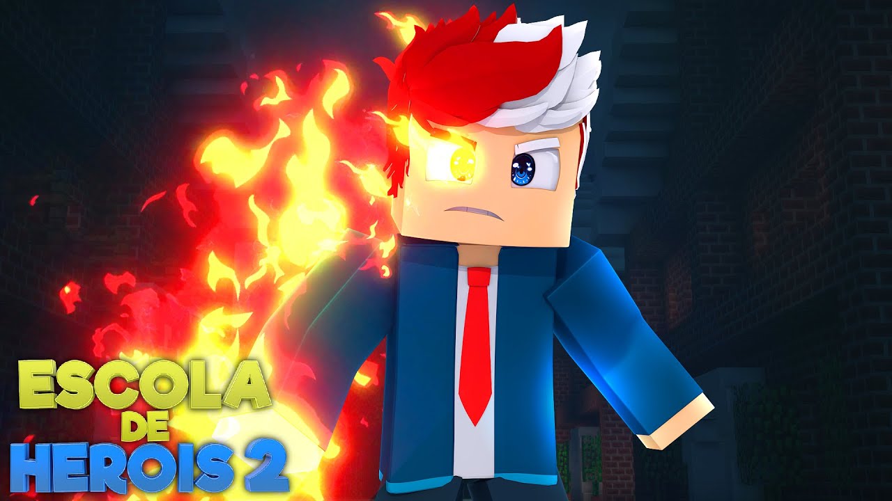 Minecraft: MEU PODER DE FOGO - ESCOLA DE HEROIS 2 Ep.06 ‹‹ P3DRU ...
