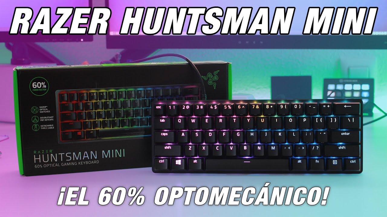 REVIEW Razer HUNTSMAN MINI en español | El teclado 60% OPTOMECÁNICO ...