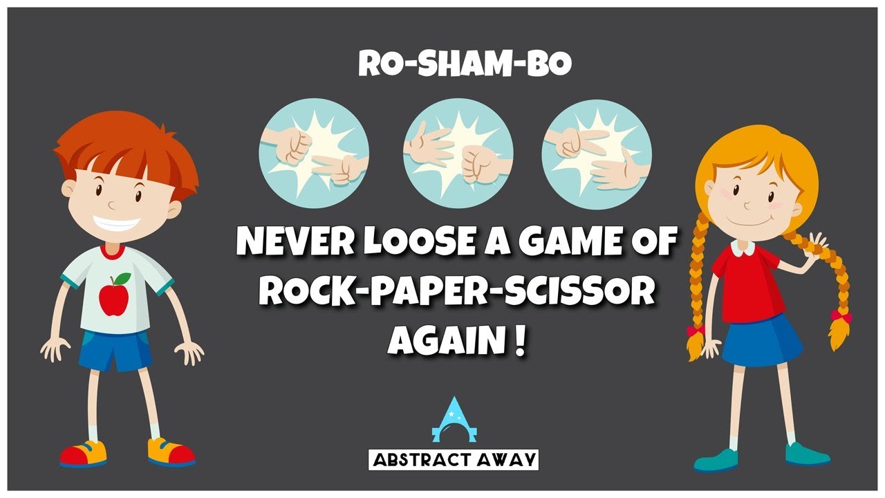 Never Lose A Game of Rock Paper Scissors Again! || Ro-Sham-Bo - YouTube