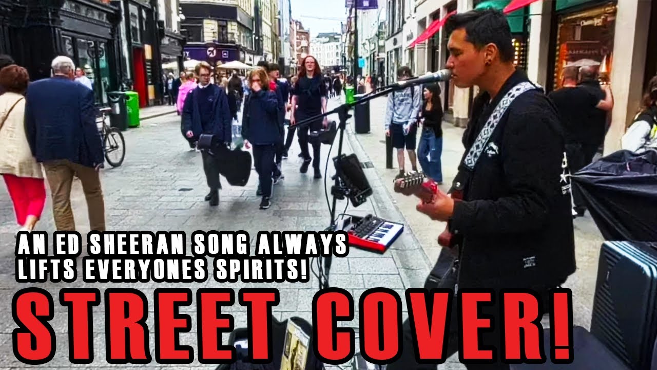 Beautiful Street Cover of Ed Sheeran's 'Perfect' by Busker! - YouTube