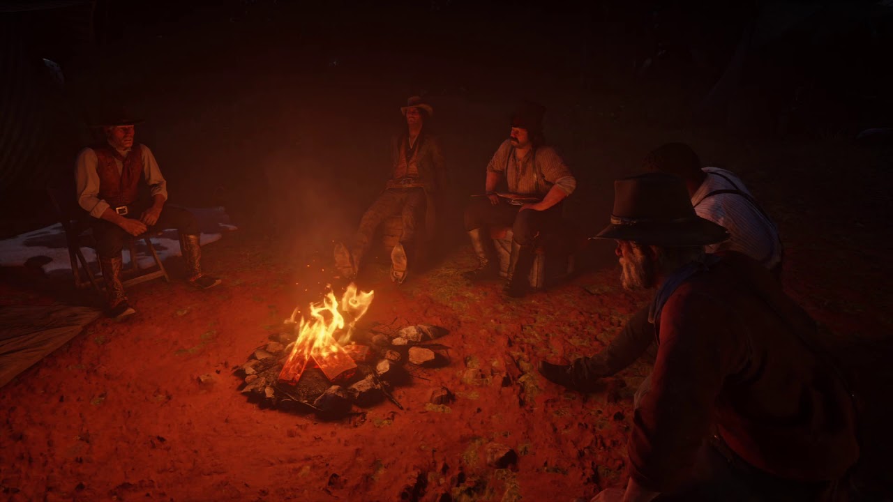 Red Dead Redemption 2: Hosea's Campfire Story (Gang Conversations ...