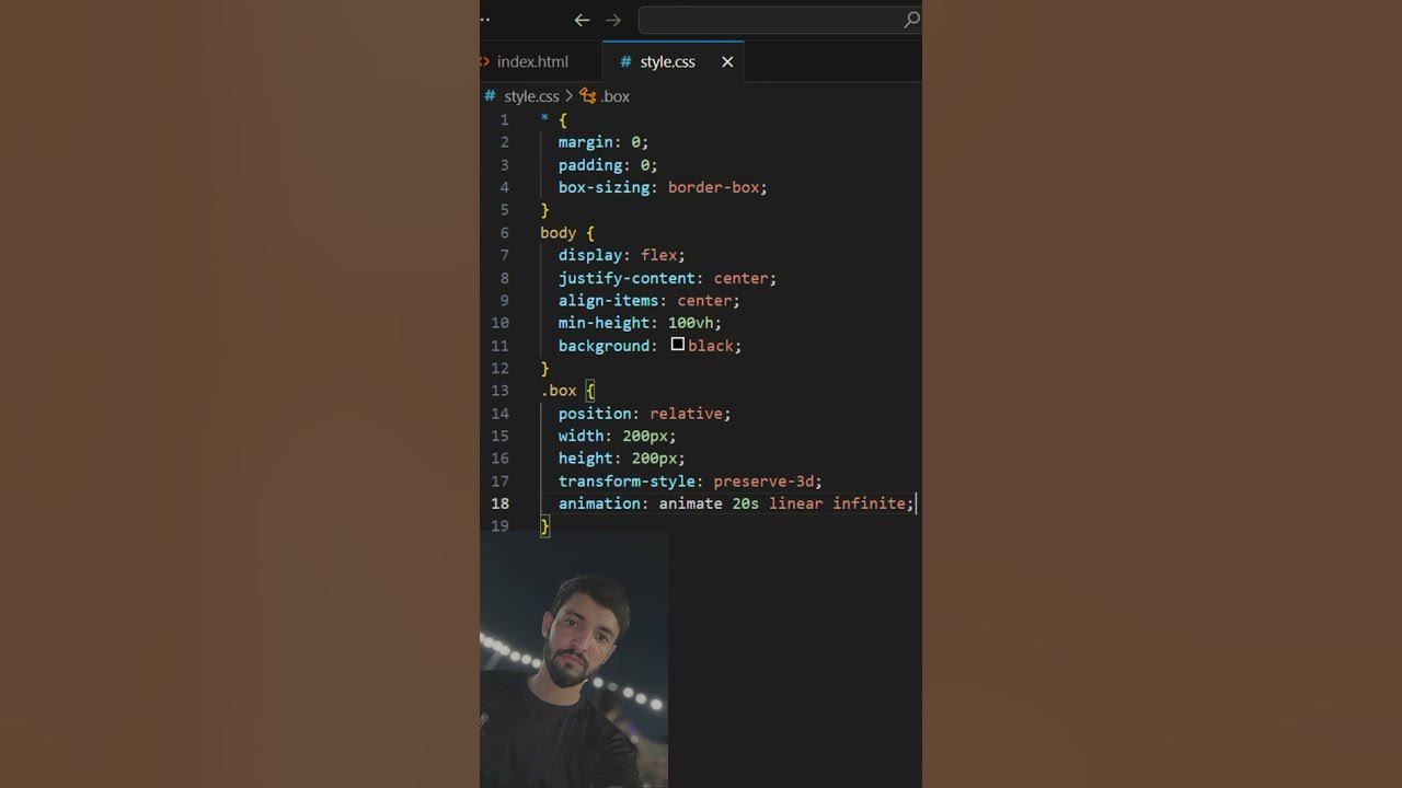 3d Rotation Animation Using Html And Css Html And Css Html And Css 6692