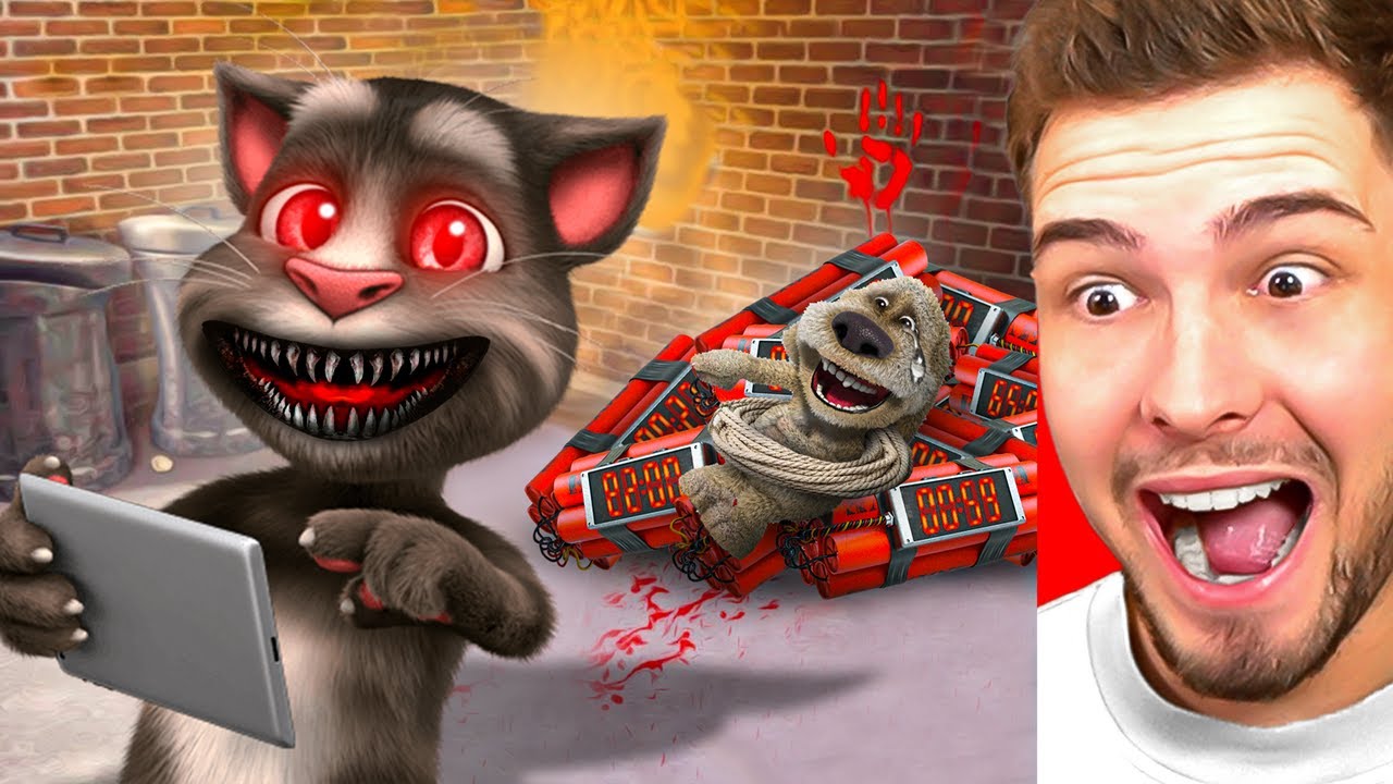 DAS GRUSELIGSTE SPIEL im APPSTORE?! (Talking Tom) - YouTube