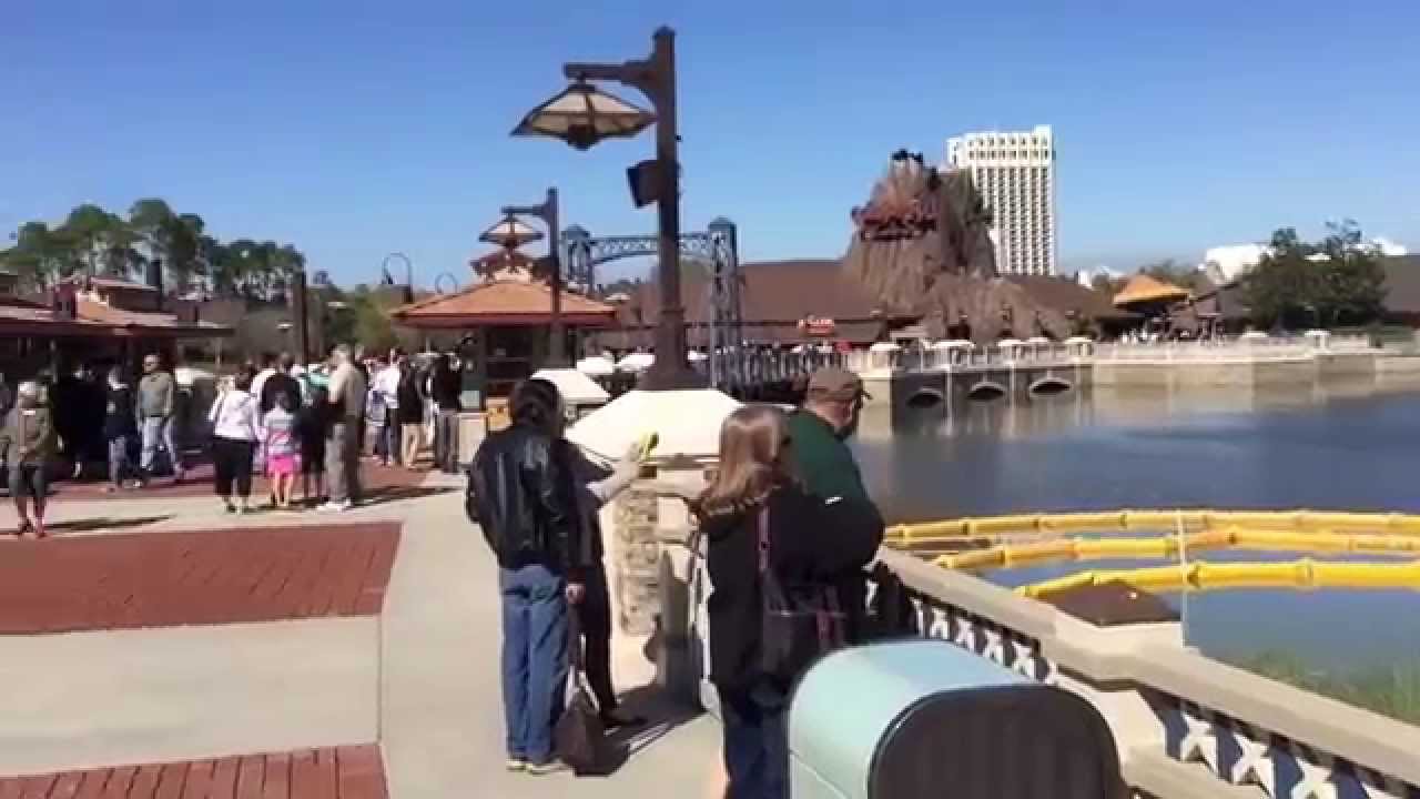 Walk across the new bridge at Downtown Disney - Walt Disney World - YouTube