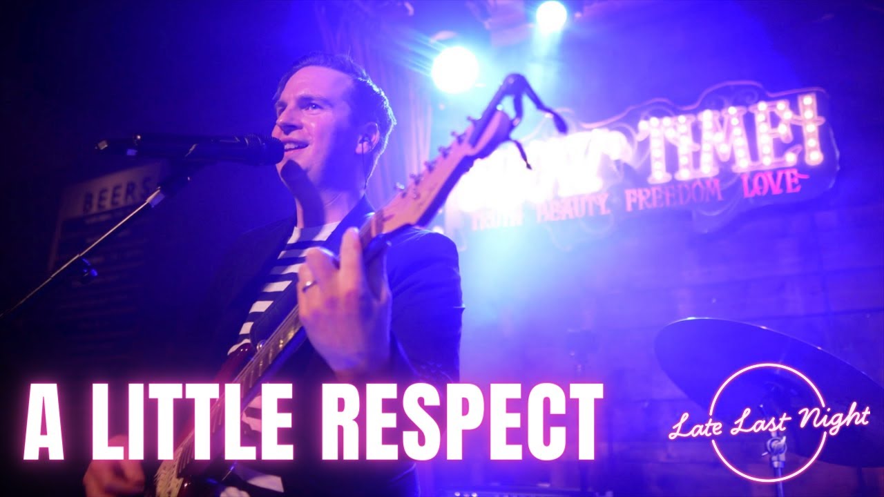 Late Last Night - A LITTLE RESPECT (Erasure Cover) - YouTube