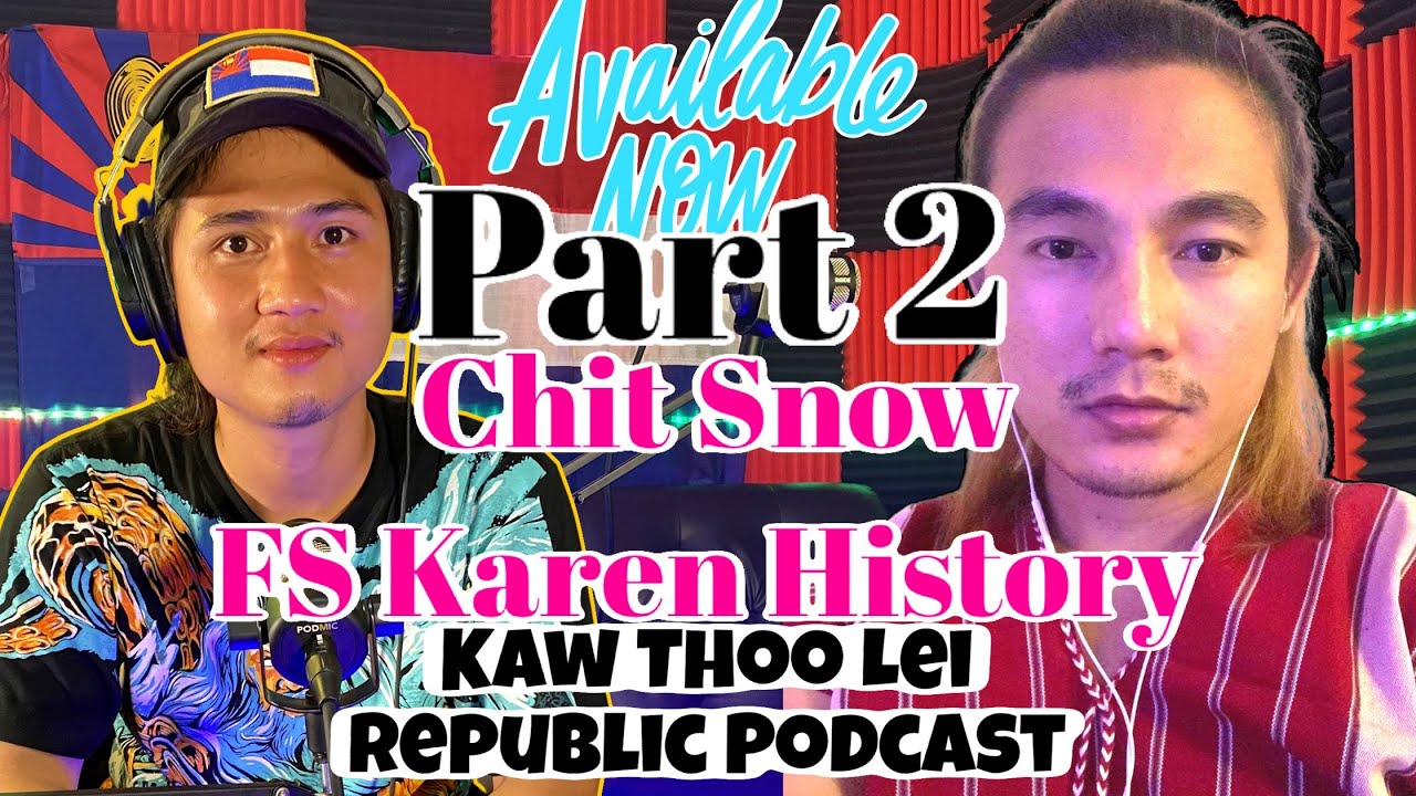 Chit Snow telling funny story live Part 2 : on Kae thoo lei Republic ...