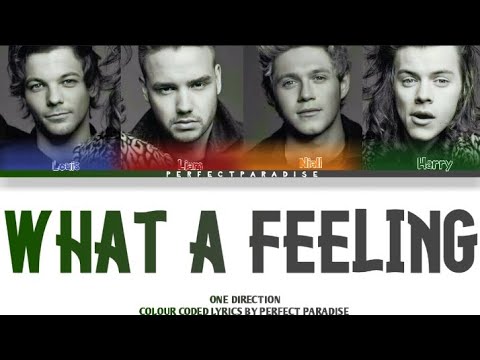 What A Feeling - One Direction ( Colour Coded Lyrics ) - YouTube