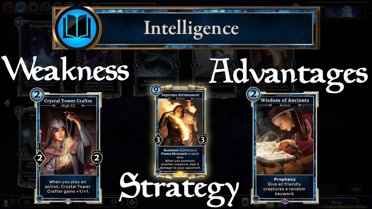 Beginner's Guide to Intelligence Attributes The Elder Scrolls Legends ...