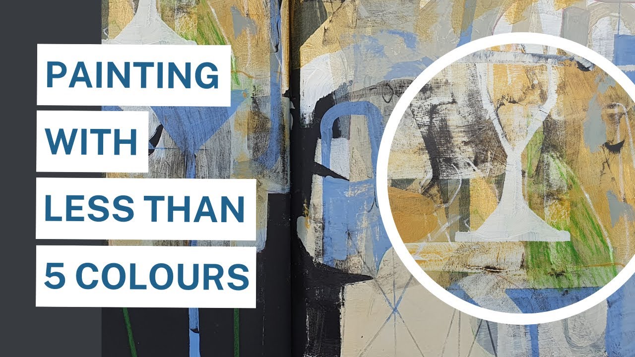 Painting With Less Than 5 Colours - YouTube