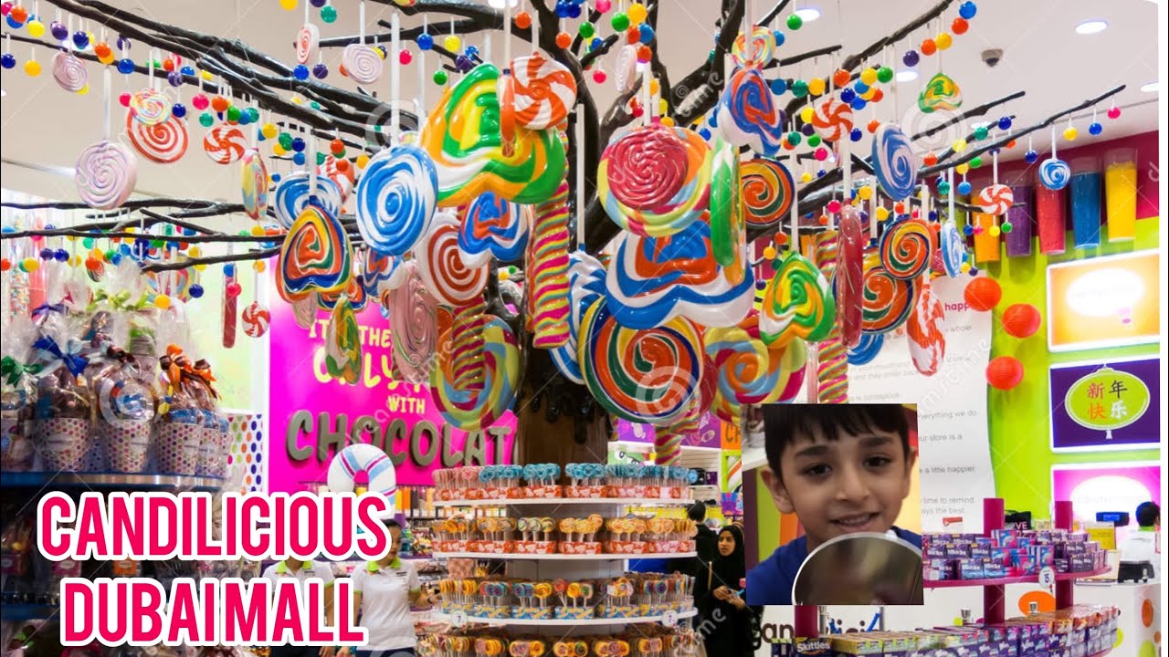 Biggest chocolates and candies store in the World || DUBAI MALL - YouTube
