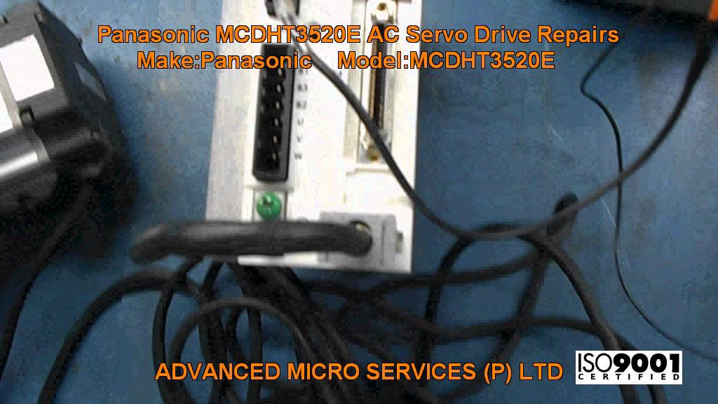 Panasonic MCDHT3520E AC Servo Drive Repairs @ Advanced Micro Services ...