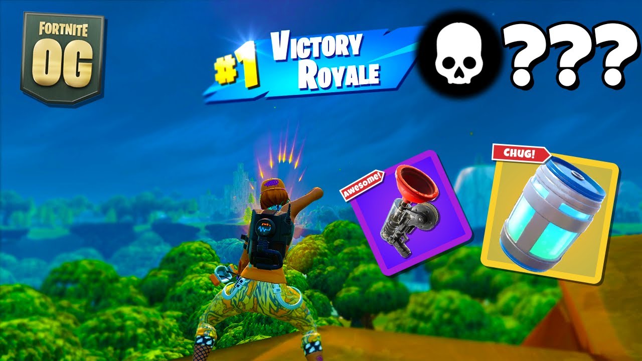 High Elimination Solo Win Gameplay (Fortnite OG Zero Builds) - YouTube