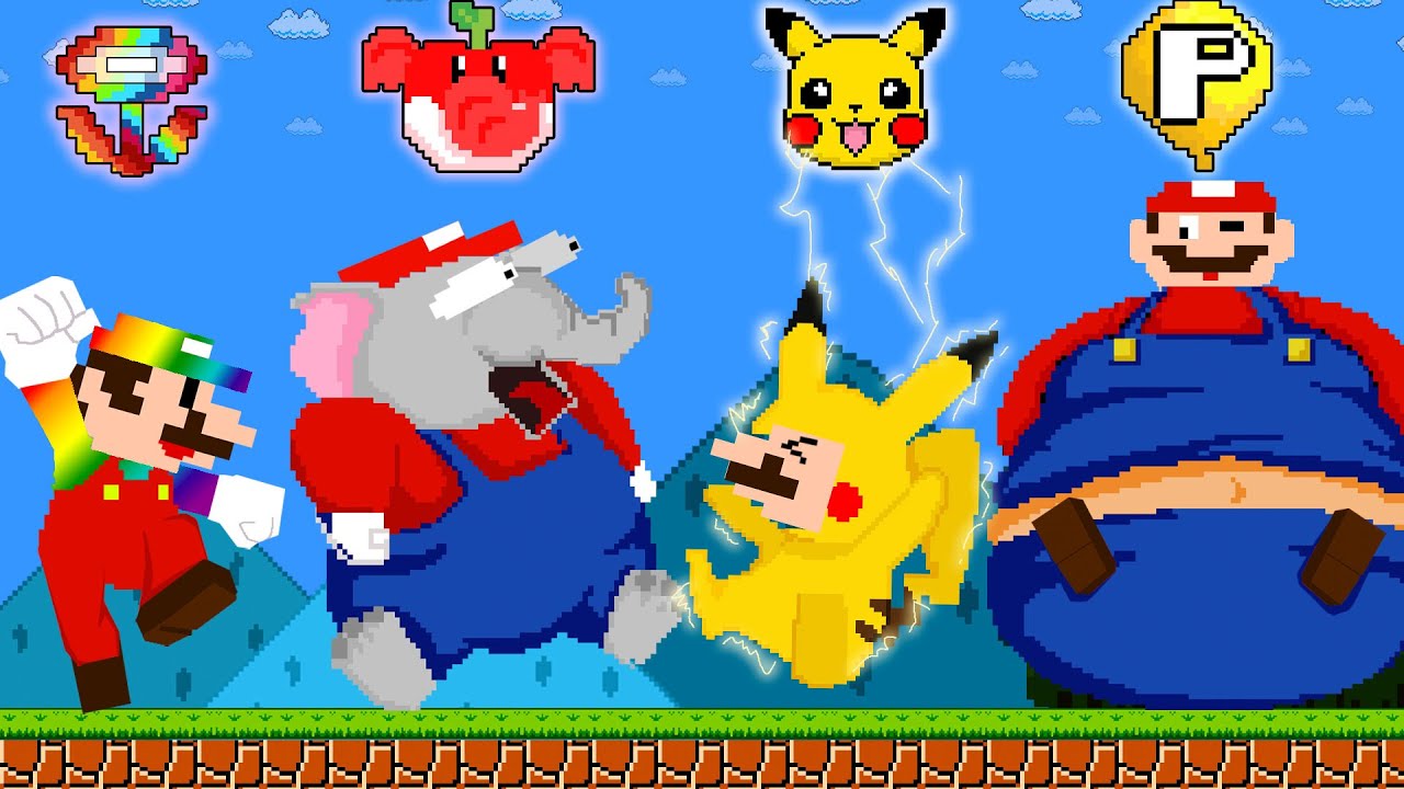 What if Mario Odyssey had MORE Custom POWER UPS | Super Mario Bros ...