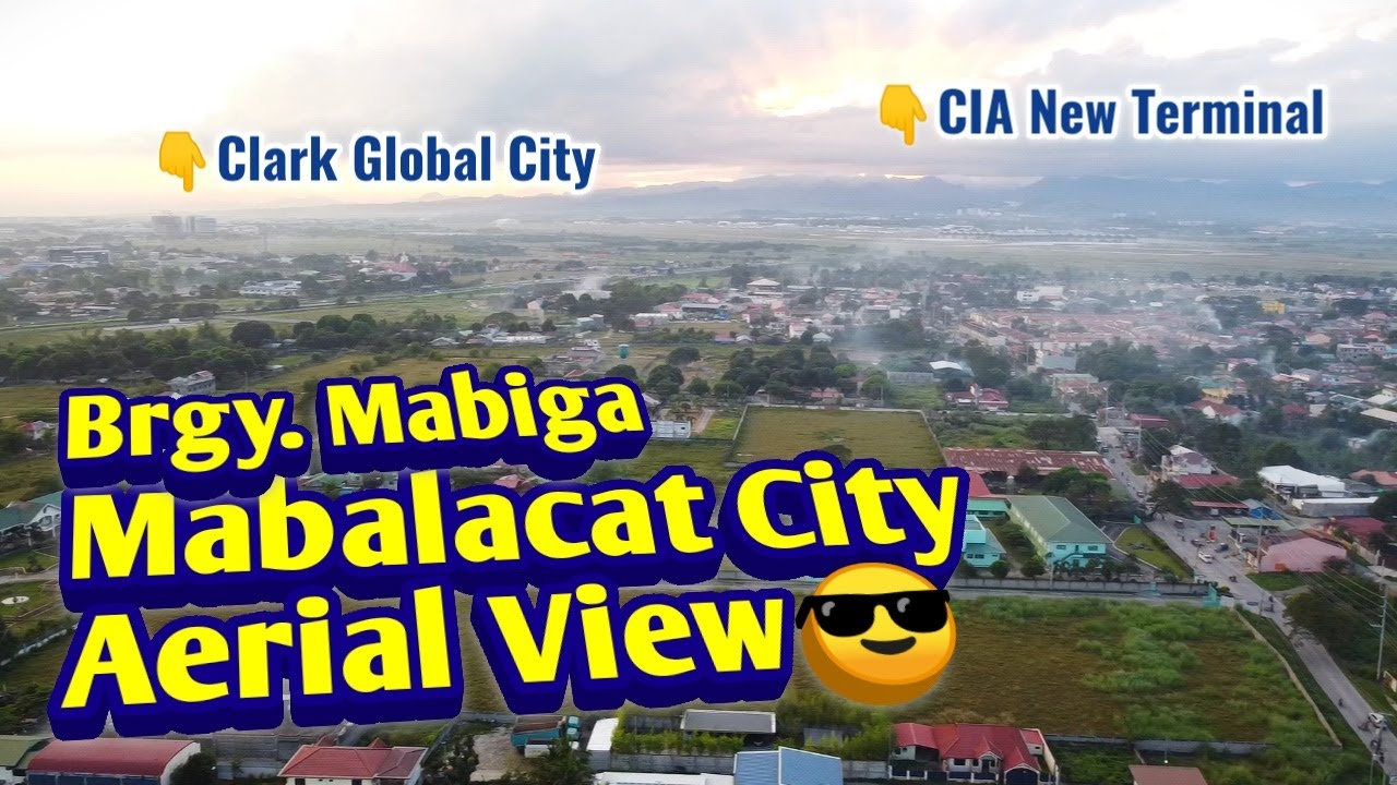 Mabiga Mabalacat City Aerial View - YouTube