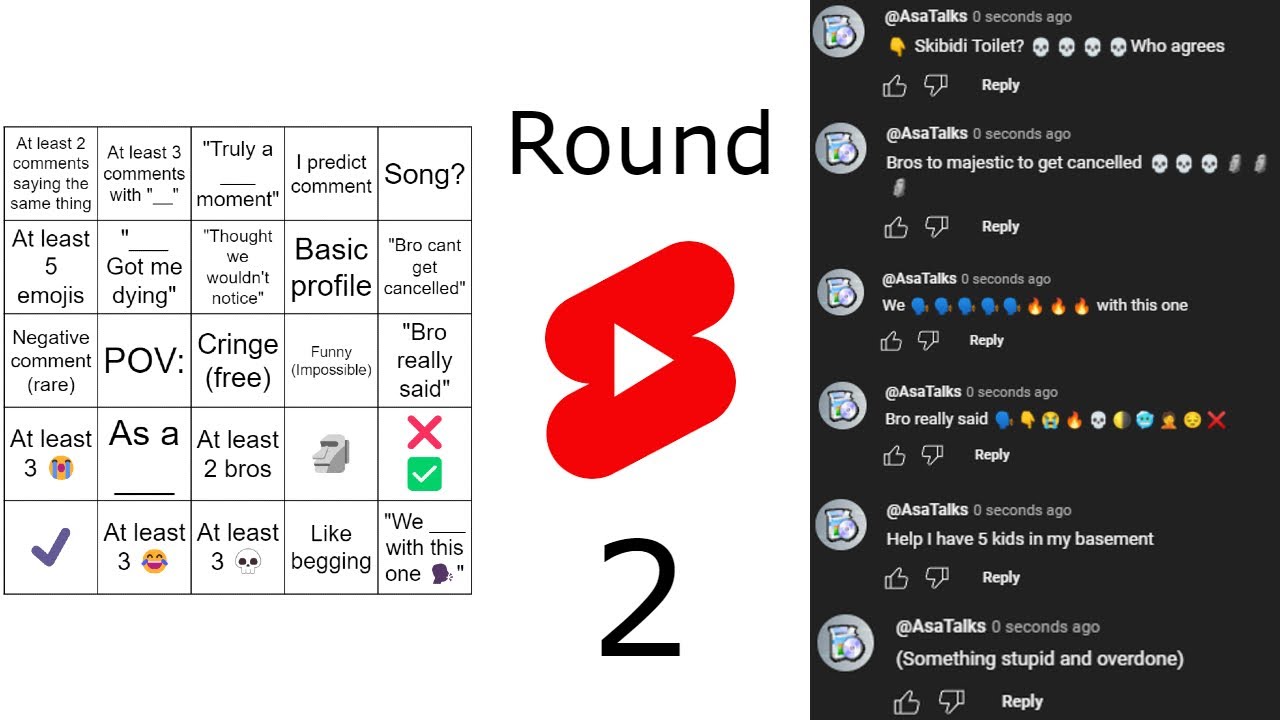 Playing Bingo With The Worst Comment Section Ever (Again) - YouTube