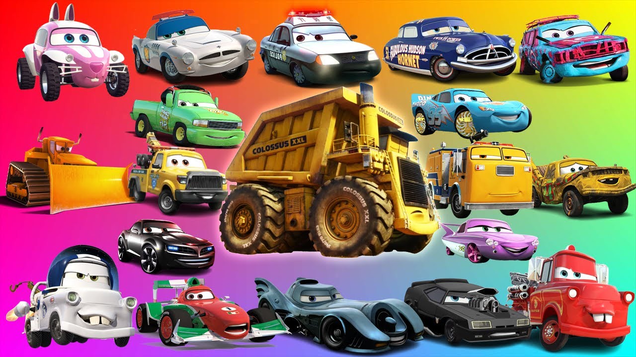 Mencari Disney Pixar Cars Lightning Mcqueen, Simsek Mcqueen, Colossus ...