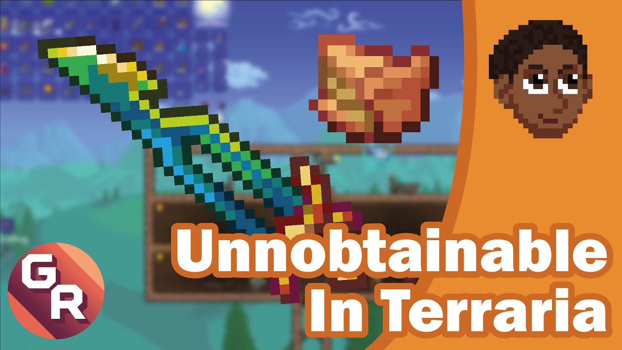 Unobtainable Items In Terraria 1.4.1 - YouTube