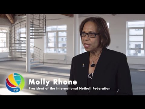 International Netball Federation: Interview with Molly Rhone - YouTube
