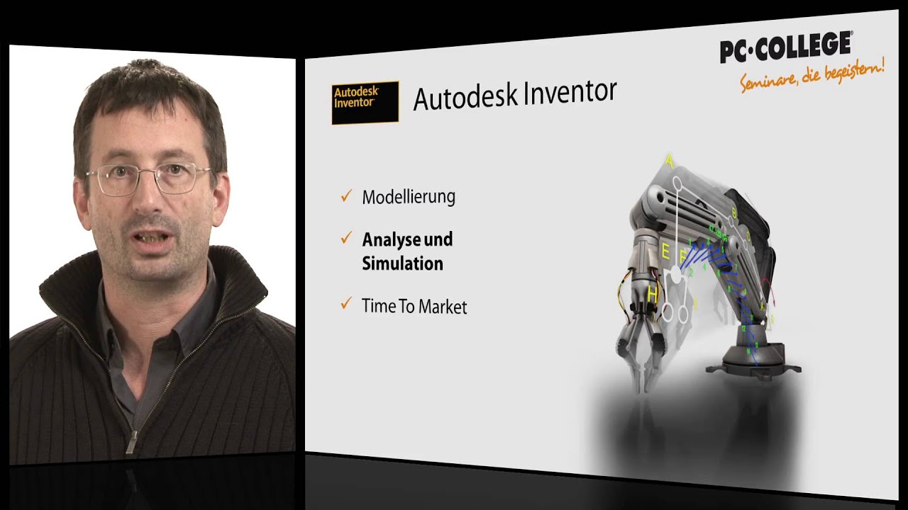 Inventor Seminare bei PC-COLLEGE - YouTube