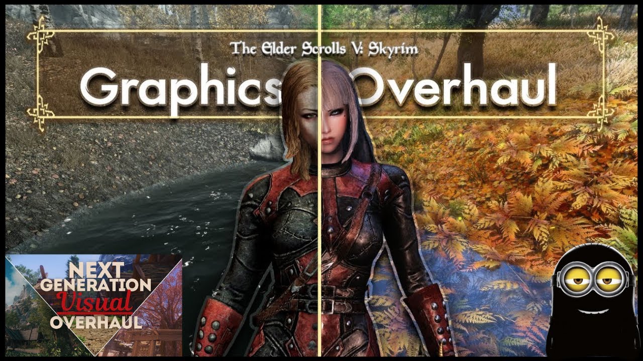 Skyrim, Next-Gen Skyrim | NGVO | Modlist, Gameplay. - YouTube