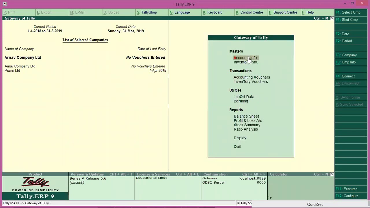GST Classification In Tally Chapter 3 part 2 S Y B Com Computing GST Classification In Tally Chapter 3 part 2 S Y B Com Computing
