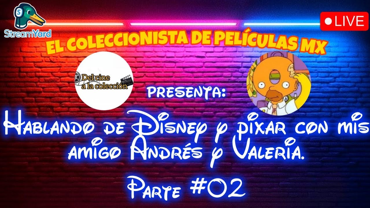 Hablemos de Disney y Pixar con Andres y Valeria parte 2 - YouTube
