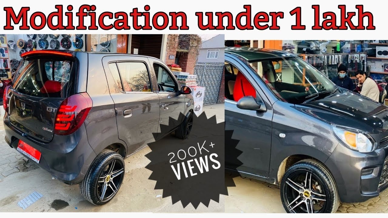 Modified Alto 800 | Modification under 1 Lakh - YouTube