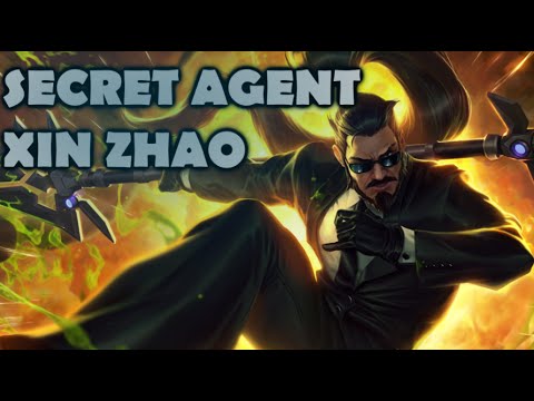 Secret Agent Xin Zhao Skin Spotlight Gameplay - League of Legends - YouTube