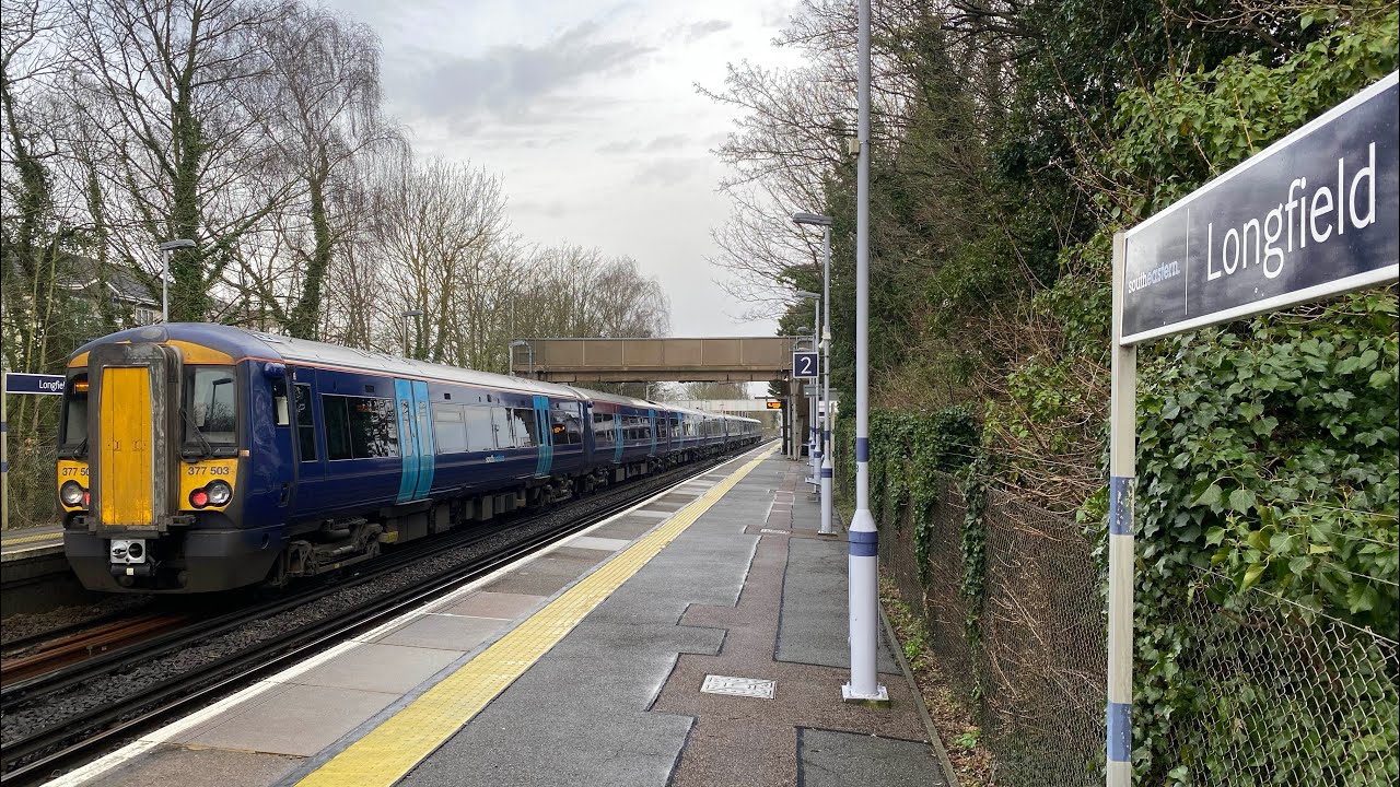 Busy Morning Rush Hour Trains at: Longfield | CML | 20/3/24 - YouTube