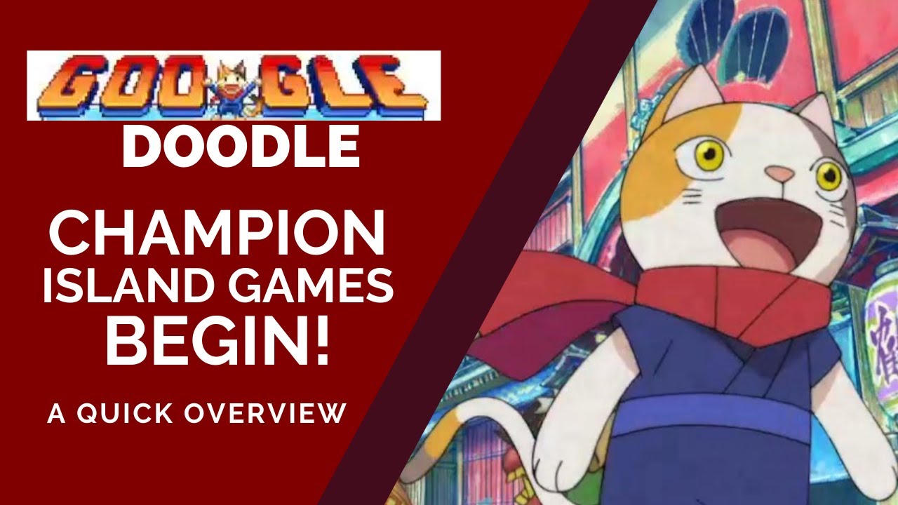 Quick Overview of Google Doodle Champion Island Games - YouTube