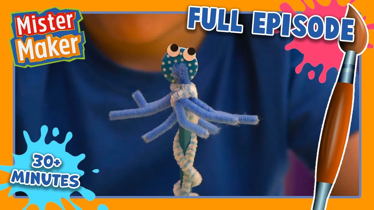 Mister Maker Arty Party 🎨 Episode 9-10 | DOUBLE FULL EPISODE - Arts ...