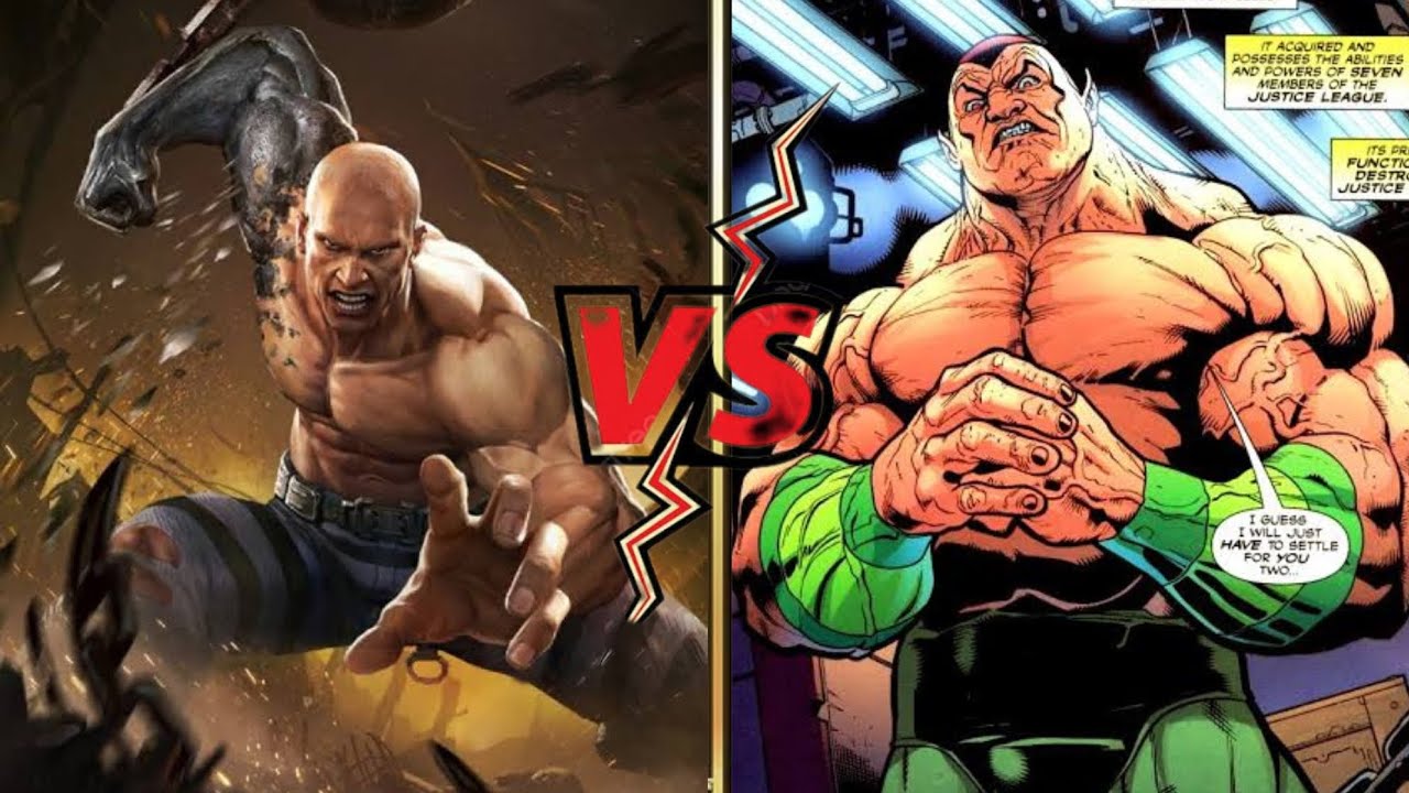 Absorbing Man vs Amazo - YouTube