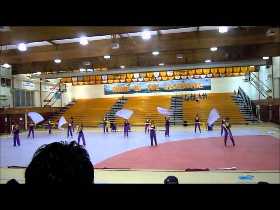 Sunny Hills High School Colorguard 4/16/11 - YouTube