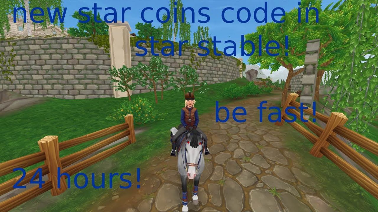 NEW STAR COINS CODE IN STAR STABLE! FREE STAR COINS! SSO! - YouTube