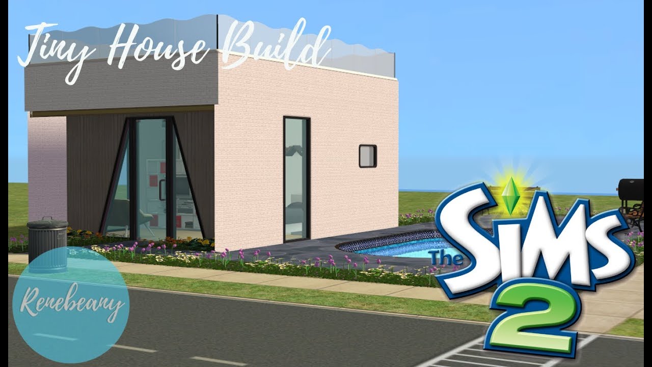 The Sims 2 Tiny House Build - YouTube