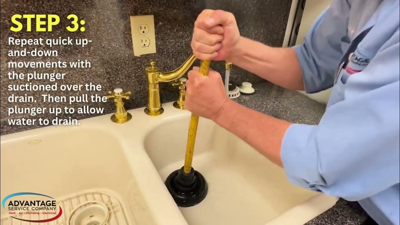 Plumbing Tip: How to Unclog a Drain - YouTube