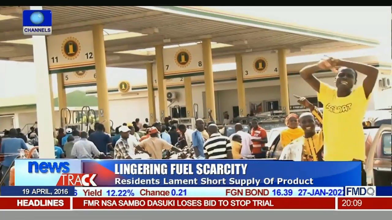 Nigerians Lament Unending Fuel Scarcity - YouTube
