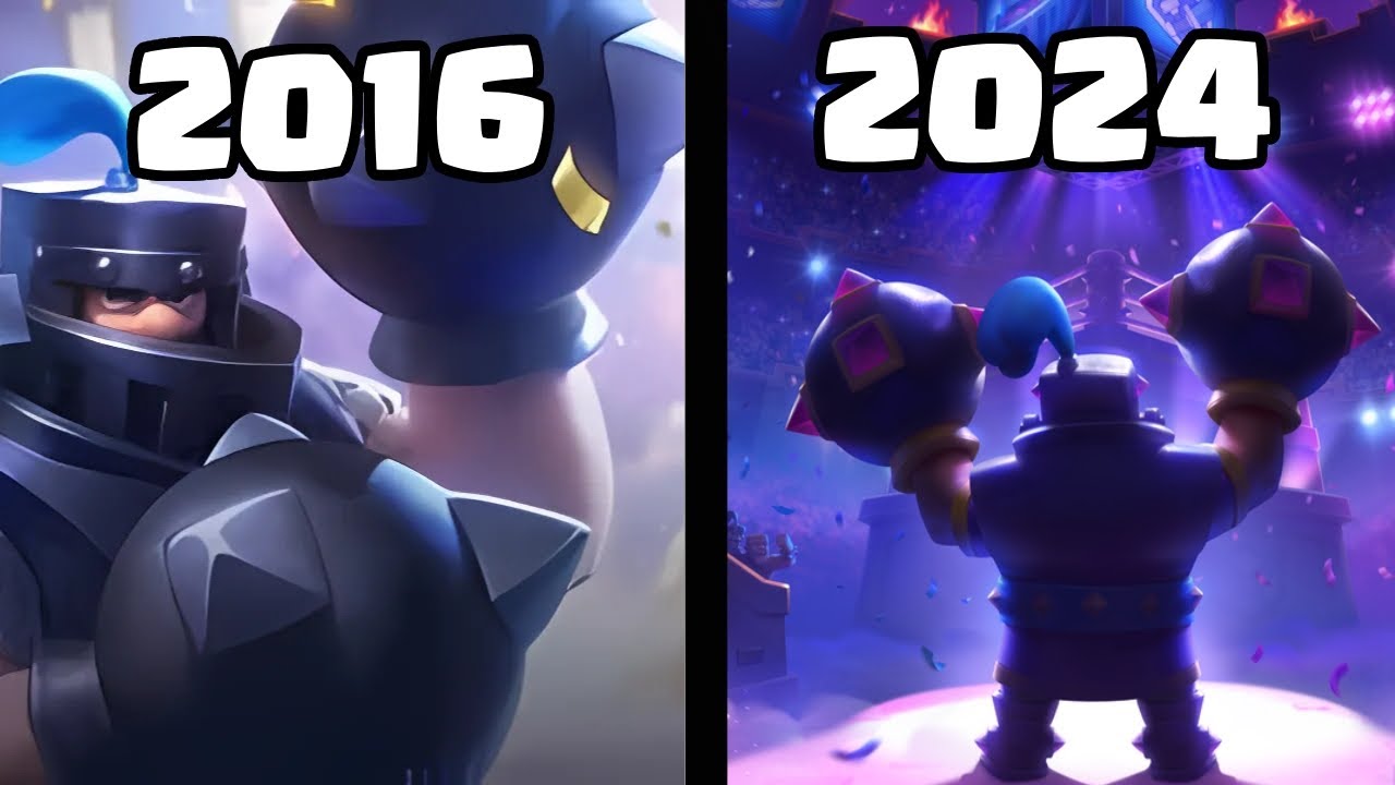Every Mega Knight Trailer In Clash Royale! - YouTube