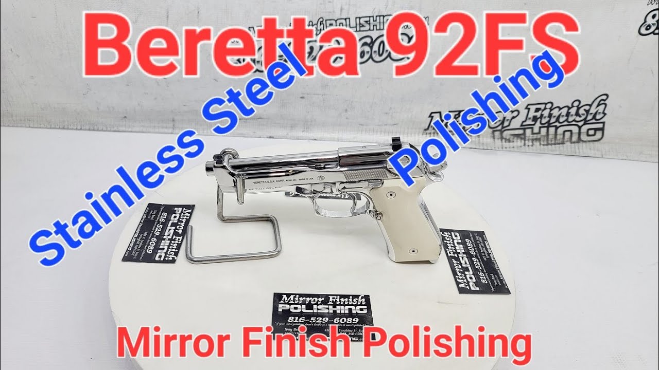 Beretta 92FS Stainless Steel Gun Polishing Services - www ...