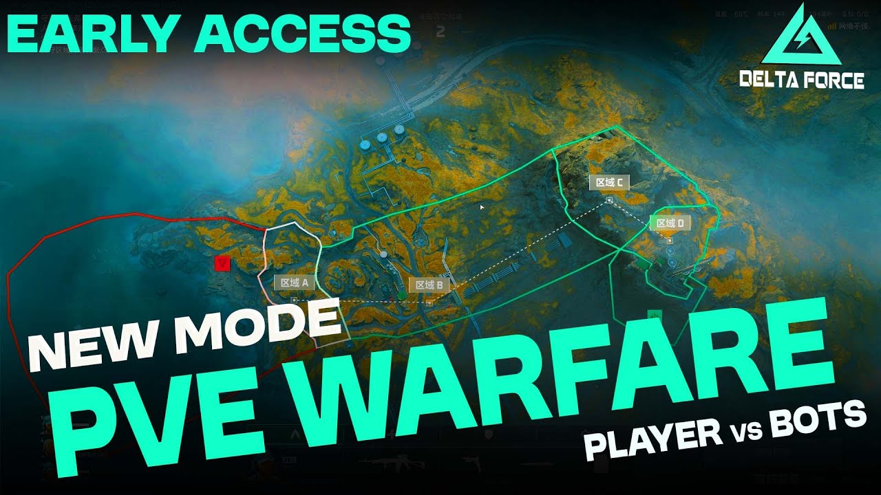 Delta Force New Mode- PVE warfare Full Gameplay (Player vs Bots) - YouTube