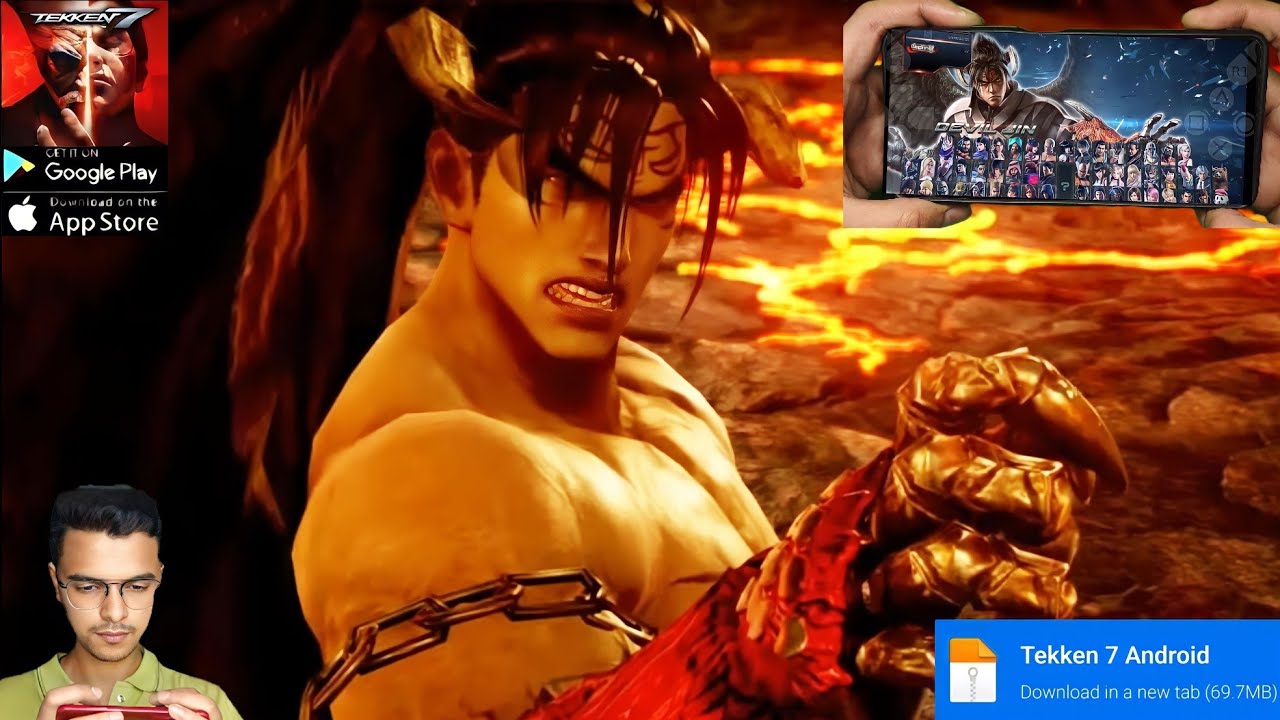 Tekken 7 Android Mobile | Devil Jin | Gameplay & Download - YouTube