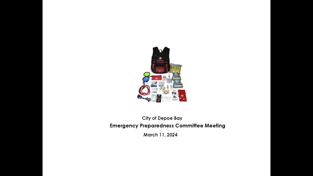 Depoe Bay Emergency Preparedness Committee Meeting_3-11-2024 - YouTube