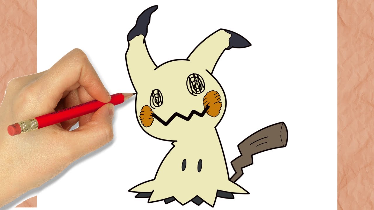 How To Draw Mimikyu I Easy ( Step by Step ) - YouTube