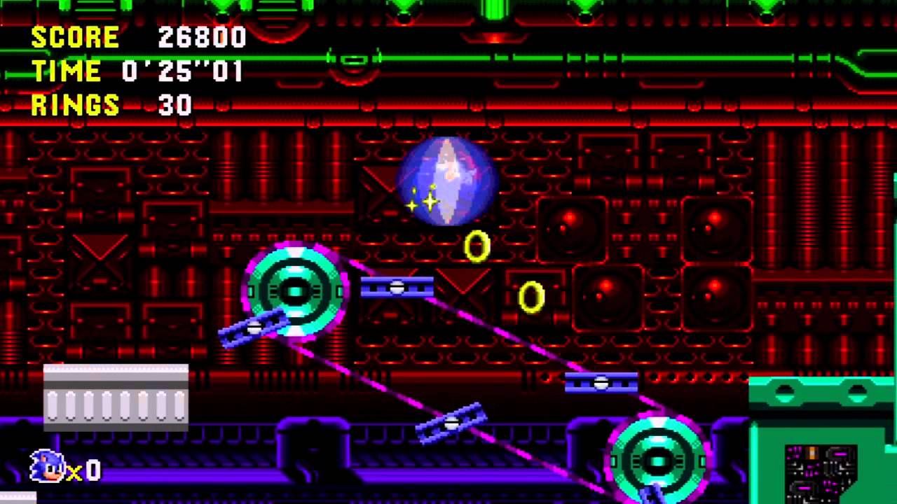 Sonic CD (XBLA) - Metallic Madness: Zone 1: Present Playthrough (Sonic ...