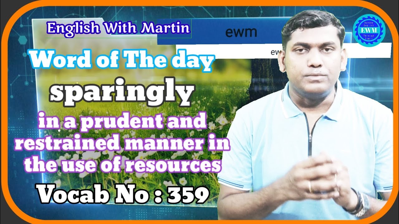 sparingly tamil meaning | pronunciation & a sentence | vocabulary ...