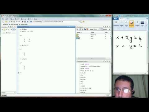 Learn Matlab in Arabic | 03 | Introduction: systems of equations, demo, Mexican hat - YouTube