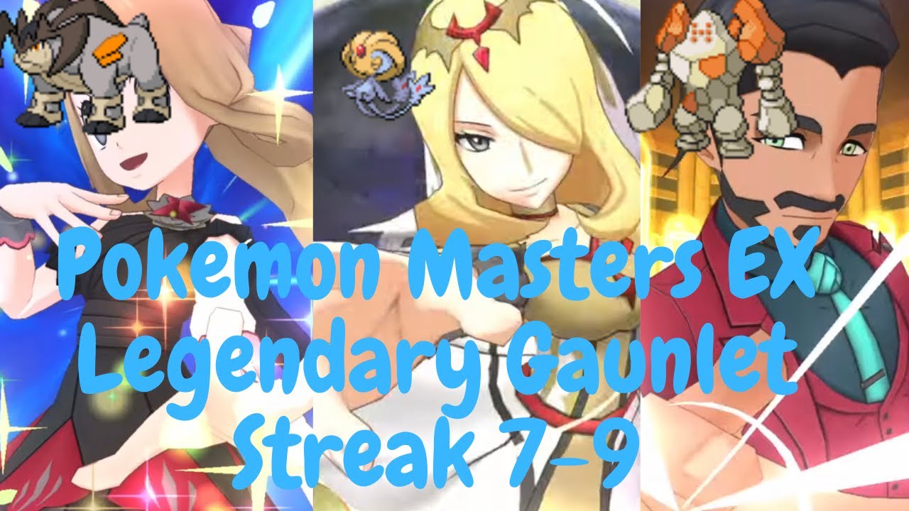Pokemon Masters EX Legendary Gaunlet Streak 7-9 - YouTube