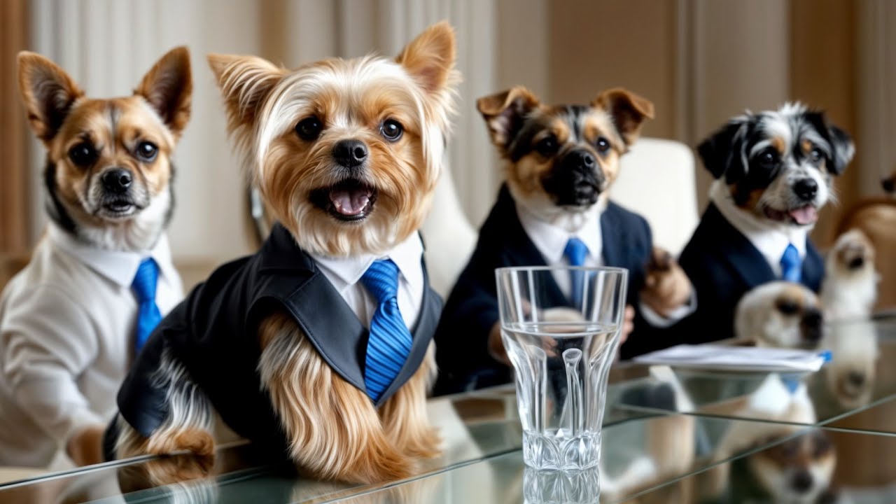 RUFF DAY AT THE OFFICE | An Animated Story - YouTube