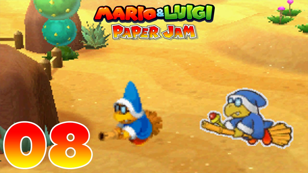 Mario & Luigi: Paper Jam - Episode 8: Kamek and Nabbit Nonsense! - YouTube